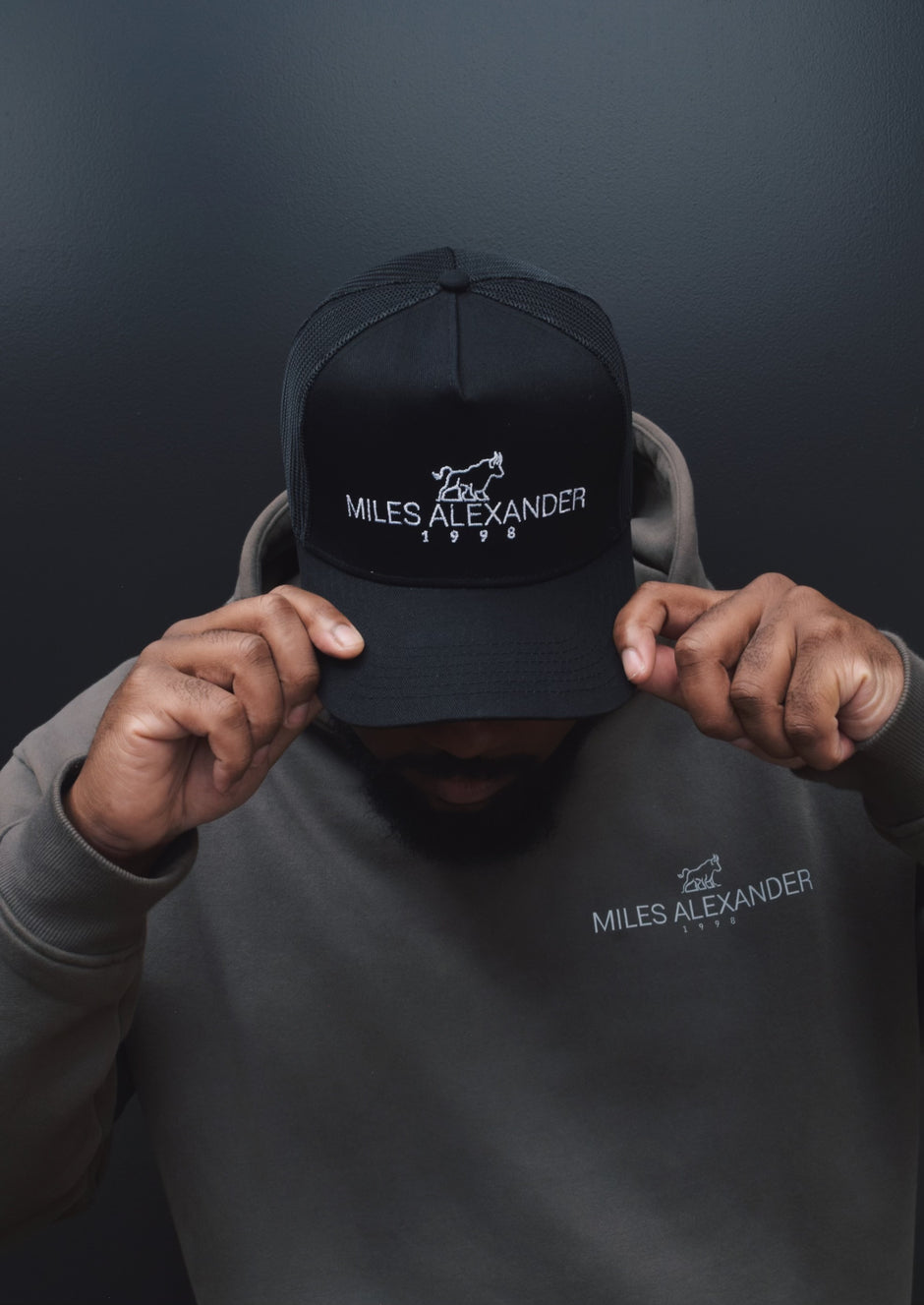 MILES ALEXANDER - BLACK ADJUSTABLE CAP